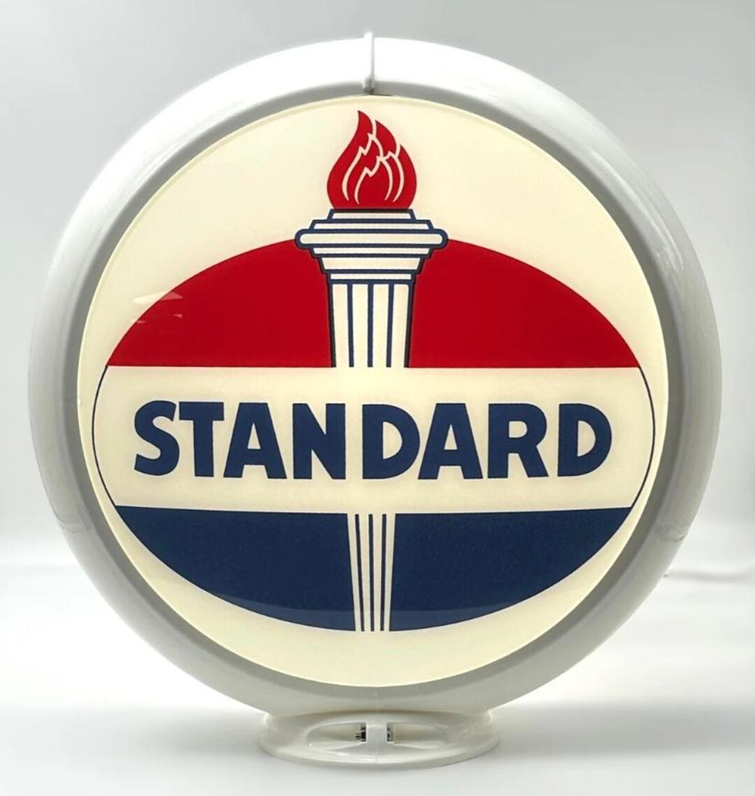 13.5" Standard Gas Pump Globe WITH or WITHOUT Heavy Duty Light Base ...