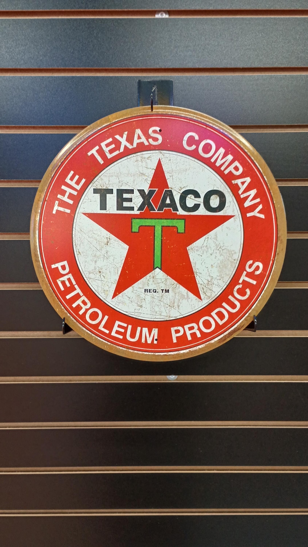 Texaco Gas Tin Sign 12" Gas Station Theme Wall Decor Garage Decor for ...