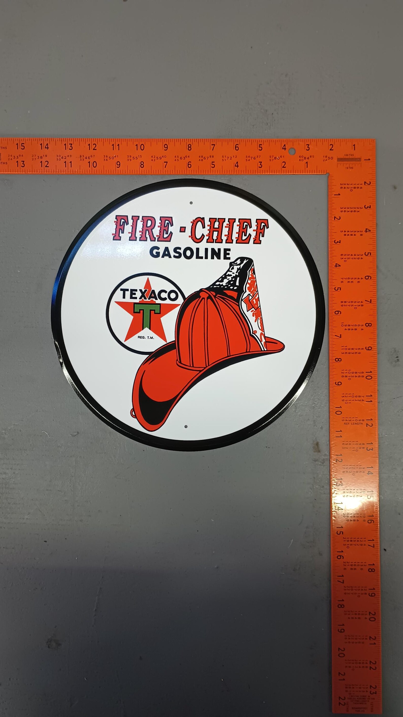 Red Hat Motor Oil Tin Sign 12" Garage Decor for Men Man Cave Wall Decor ...