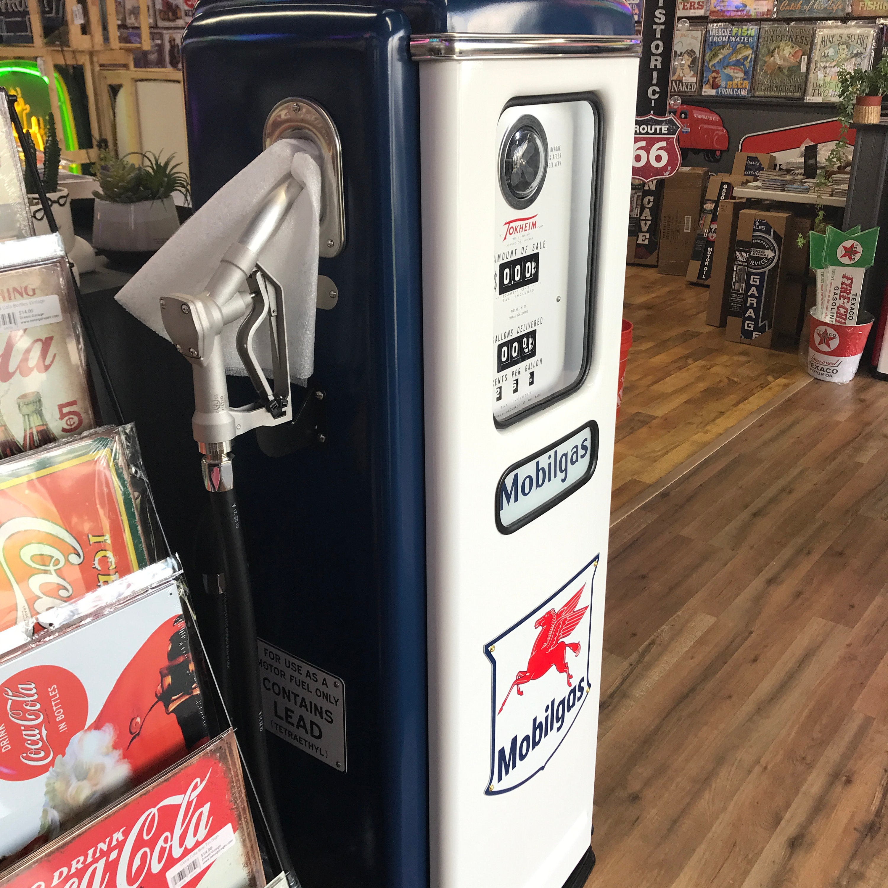 CUSTOM BUILT to ORDER Pennzoil Gas Pump Tokheim 39 Museum Quality Gas ...