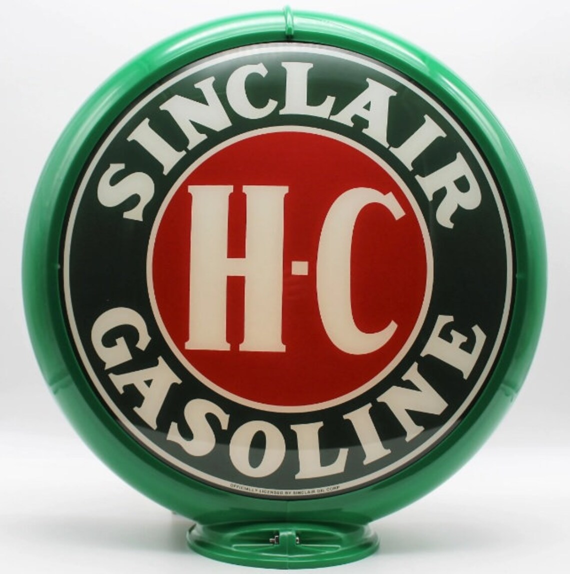 13.5" Sinclair Dino Gas Pump Globe WITH or WITHOUT Heavy Duty Light Base Sinclair Gas Pumps ...