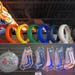 6" Polished Aluminum Globe Mounting Ring for Gas Pump Stamped Globe ...