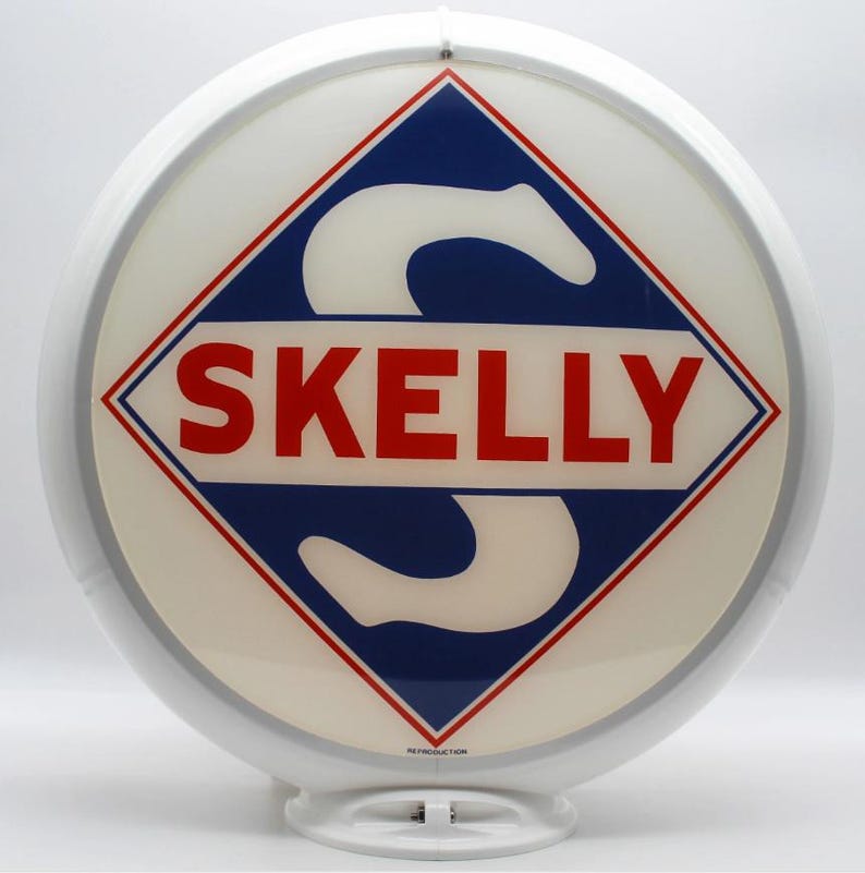 13.5" Skelly Regular Gas Pump Globe WITH or WITHOUT Heavy Duty Light ...