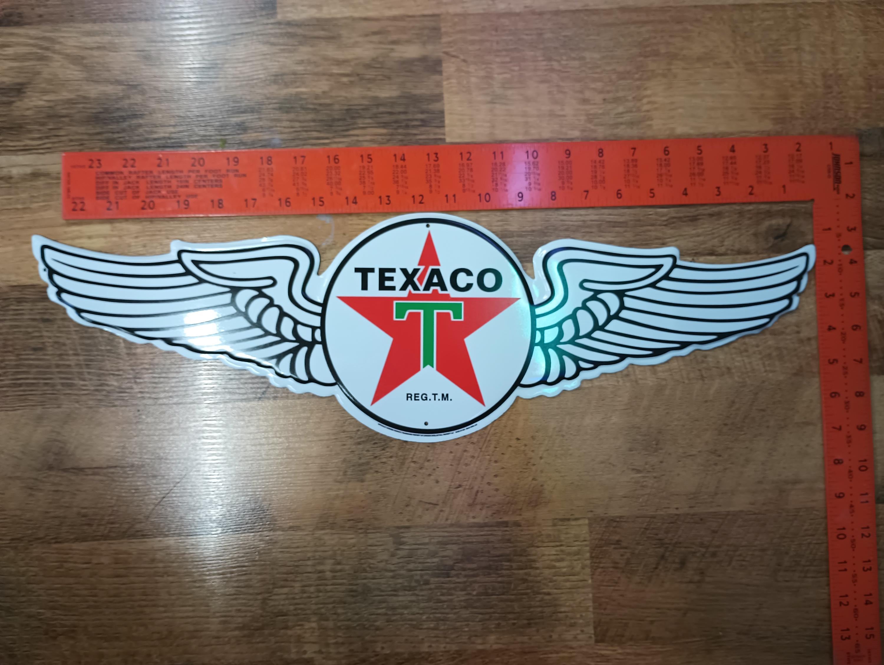 Texaco Flange Sign Texaco Gas Station Signs Garage Decor Men Man Cave ...