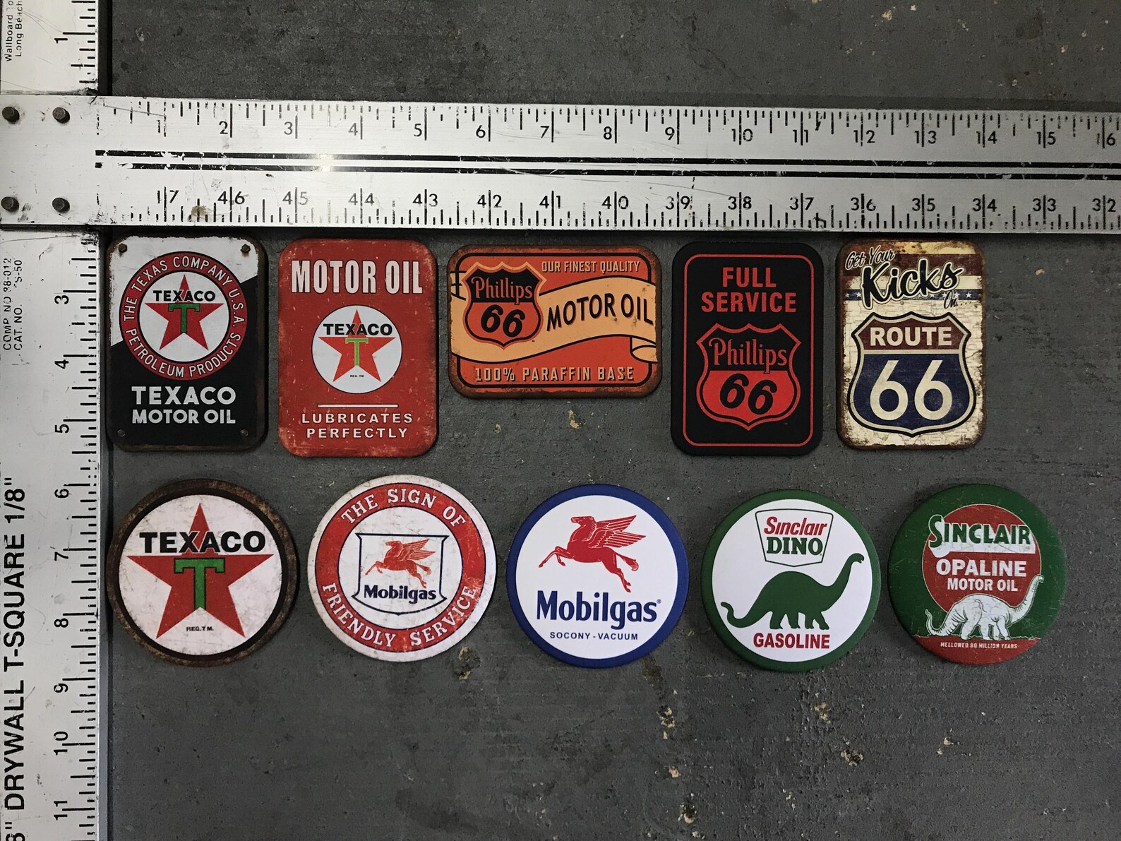Mobilgas Fridge Magnet Mobil Pegasus Gas Refrigerator Magnets Gas ...