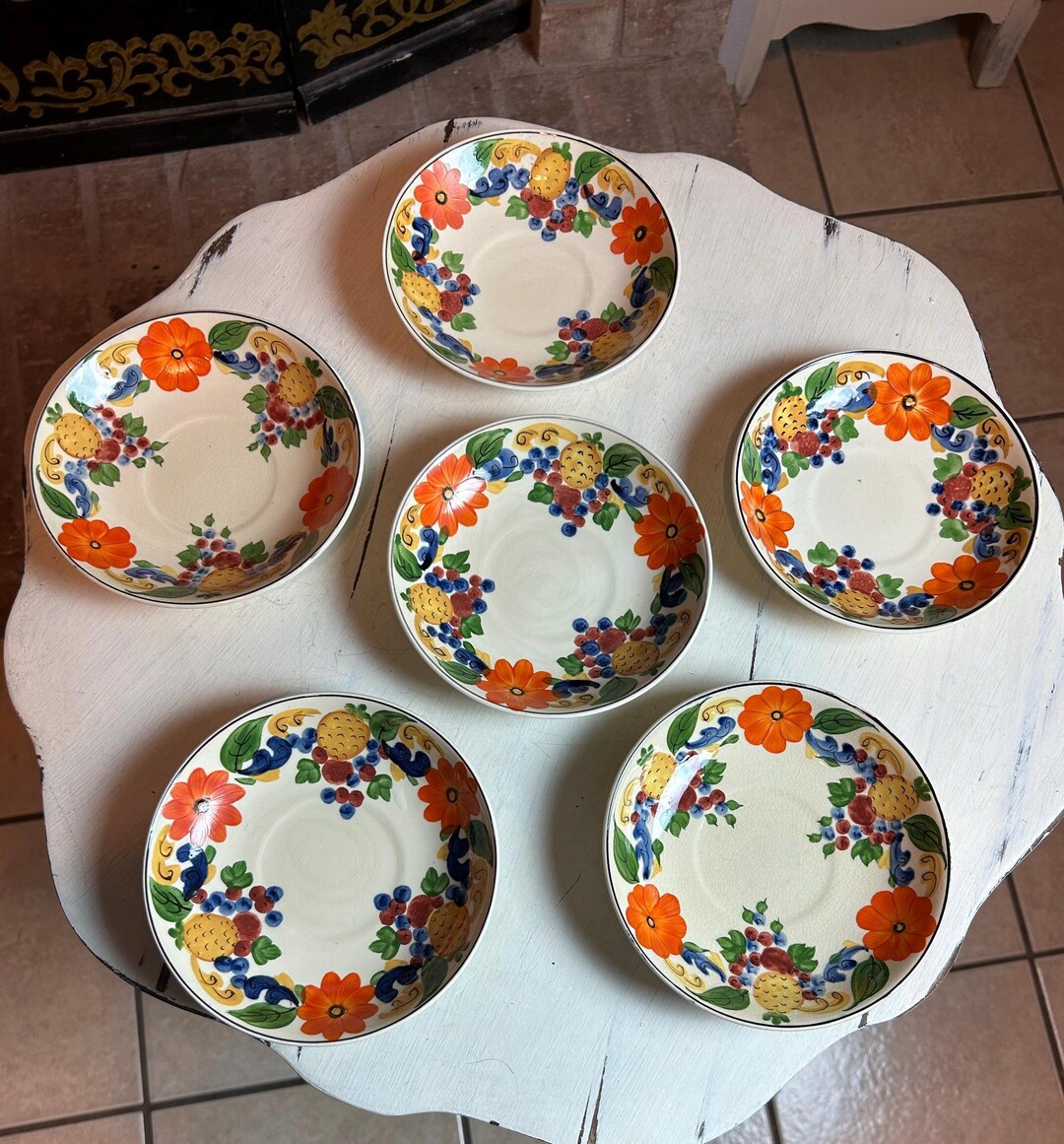 6 Rare 1920’s TITIAN Ware Adam’s Royal Ivory MAYTIME Dessert Bowls - Etsy