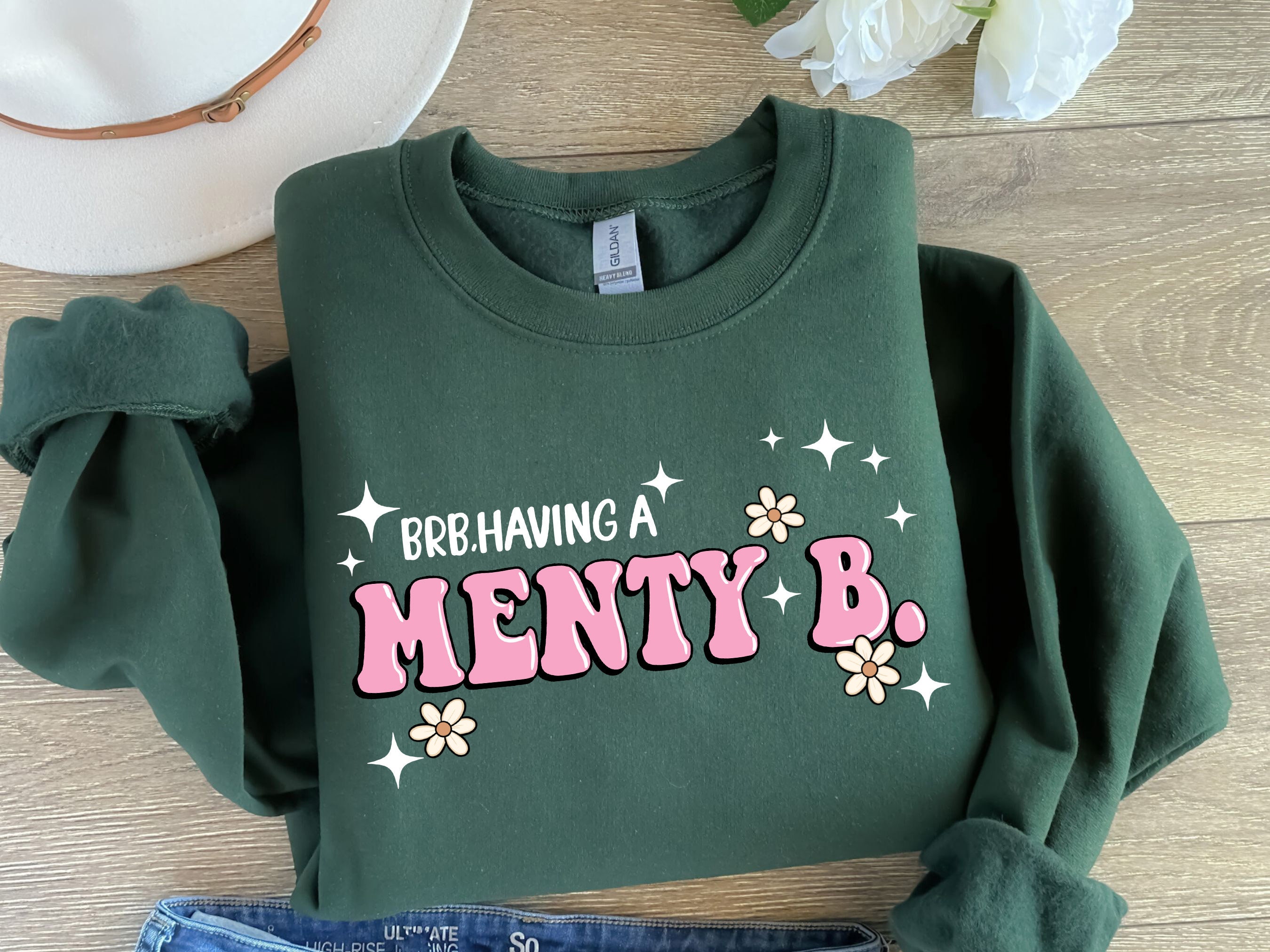 Having a Menty B Png Sublimation Design Download, Mental Health Png ...