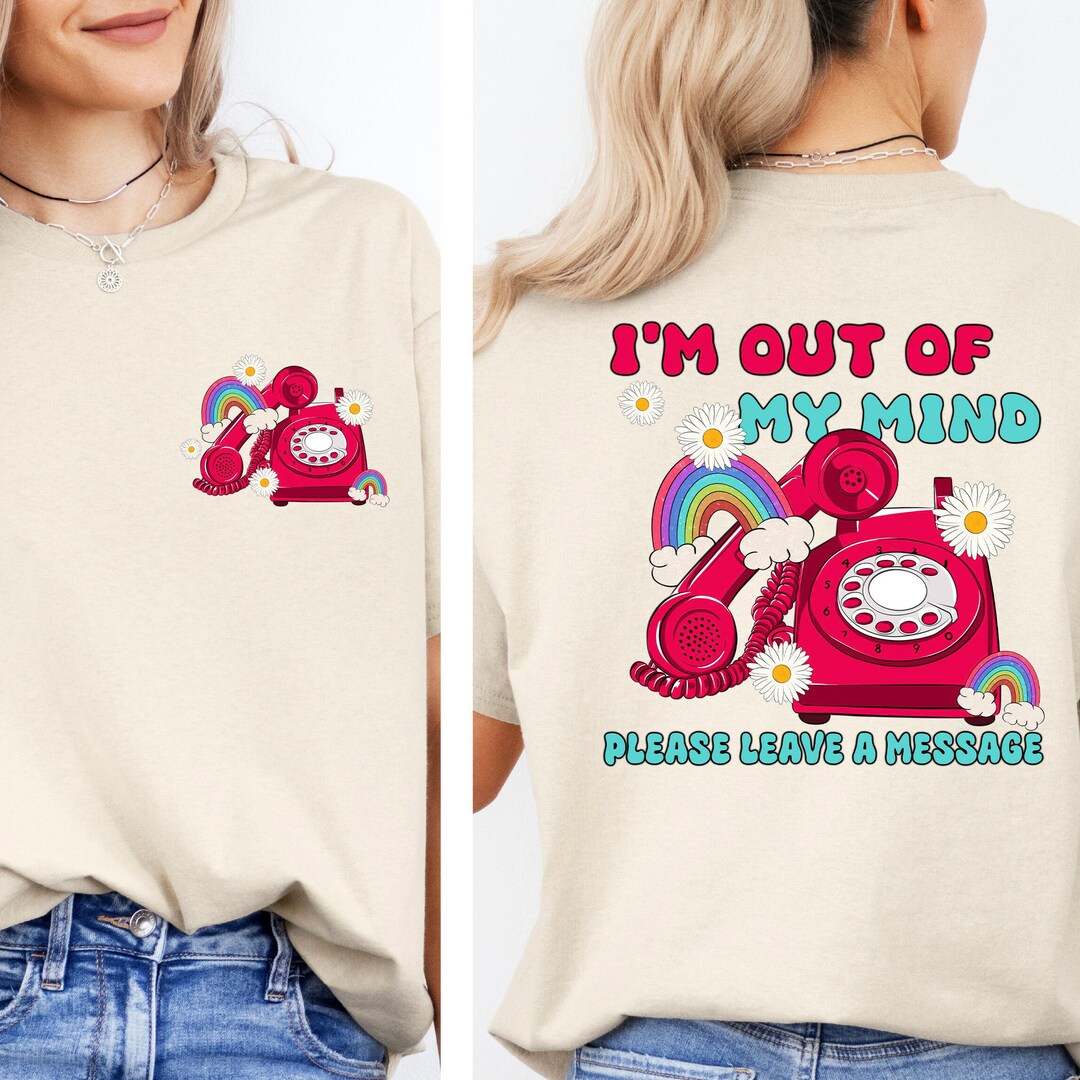 I'm Out of My Mind Png Sublimation Design Download, Mental Health Png ...