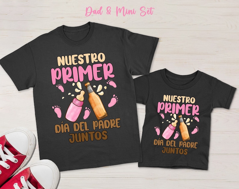 Nuestro Primer Dia Del Padre Juntos Png, Spanish Father's Day Png, Dad ...