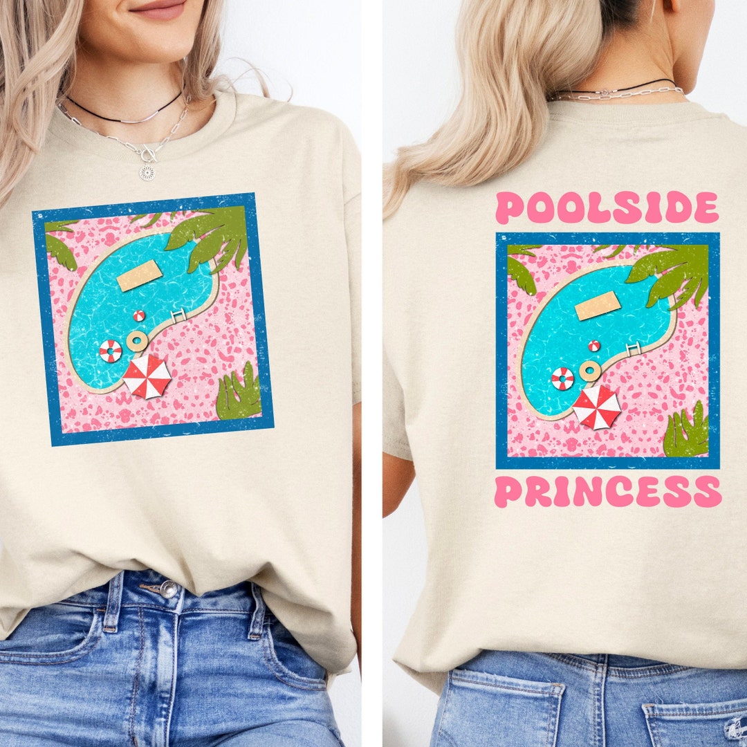 Poolside Princess Png Sublimation Design Download, Hello Summer Png ...