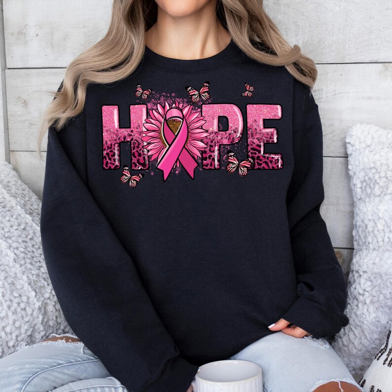 Hope Png Sublimation Design Download, Breast Cancer Awareness Png ...