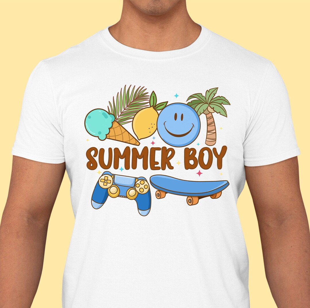 Summer Boy Png Sublimation Design Download, Hello Summer Png, Summer ...