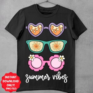 Summer Vibes Png Sublimation Design Download, Hello Summer Png, Summer ...