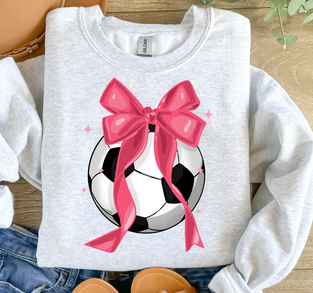 Soccer Pink Ribbon Png Sublimation Design Download, Sport Png, Game Day ...