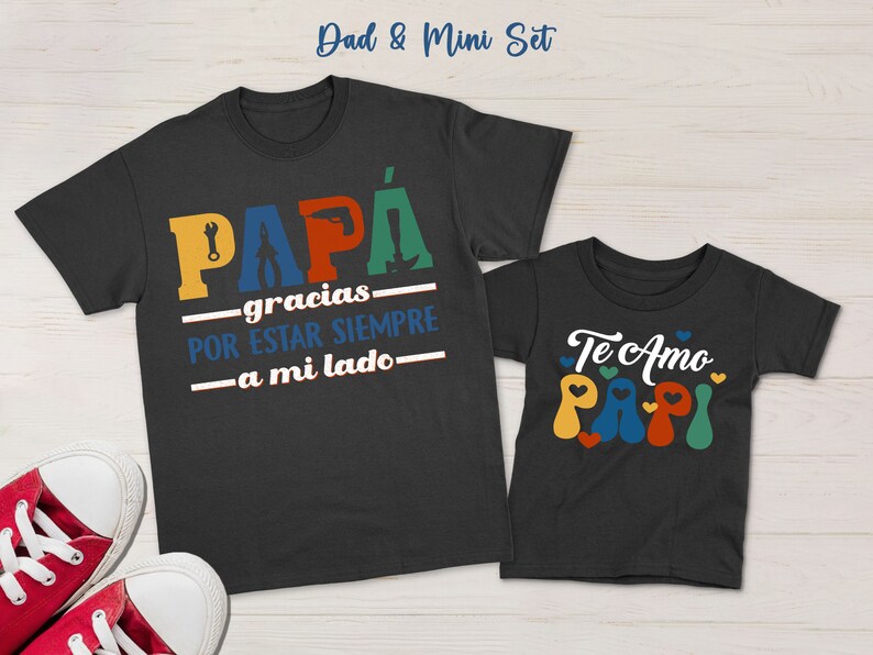 El Dia Del Padre Father and Kid Png Sublimation Design Download ...