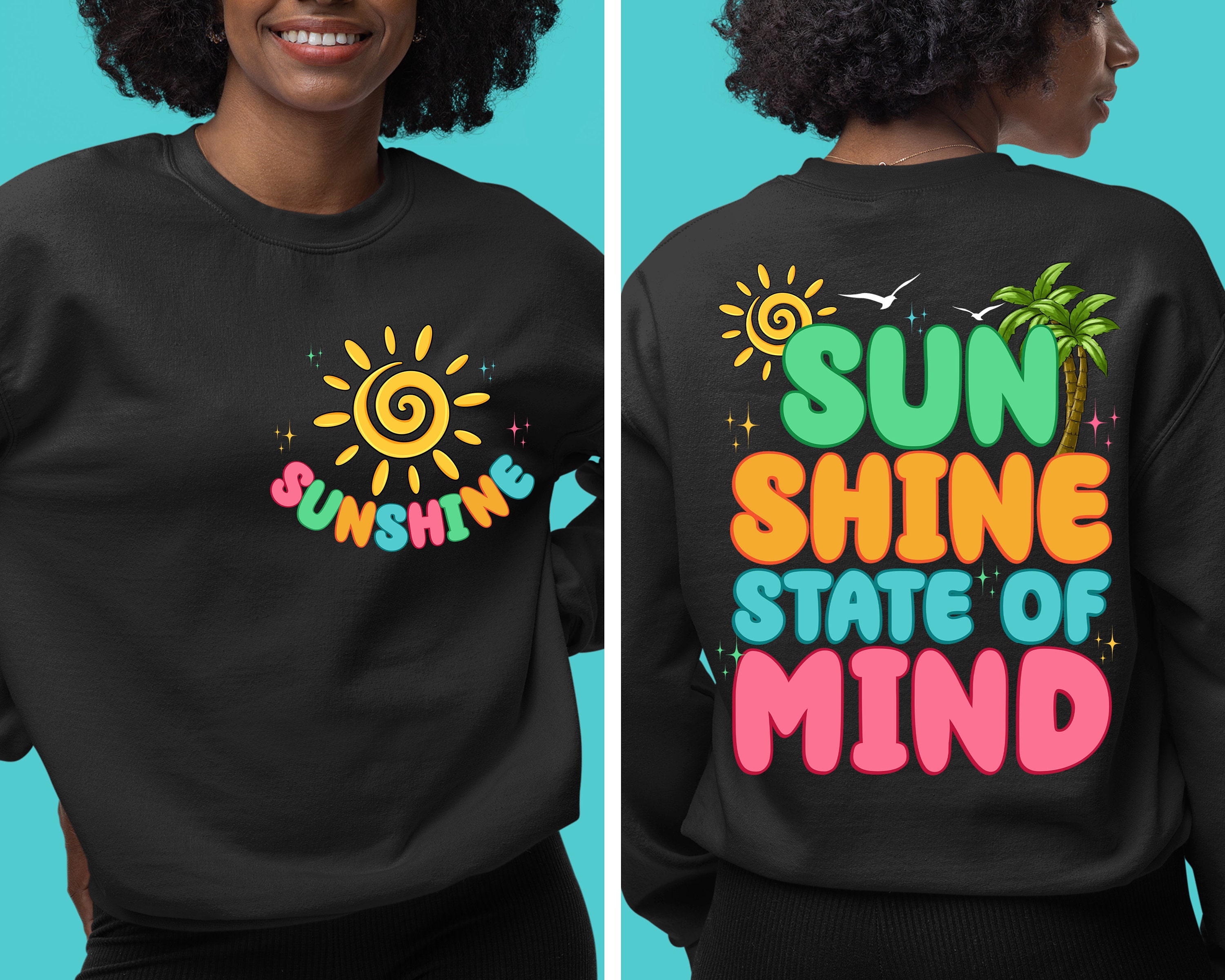Sunshine State of Mind Png Sublimation Design Download, Hello Summer ...