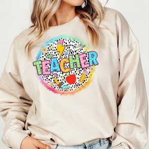 Teacher Dalmatian Png Sublimation Design Download, Back to School Png ...