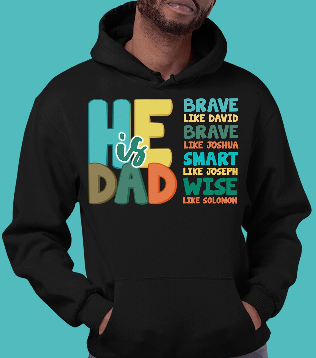 He is Dad Png Sublimation Design Download, Happy Father's Day Png, Dad ...