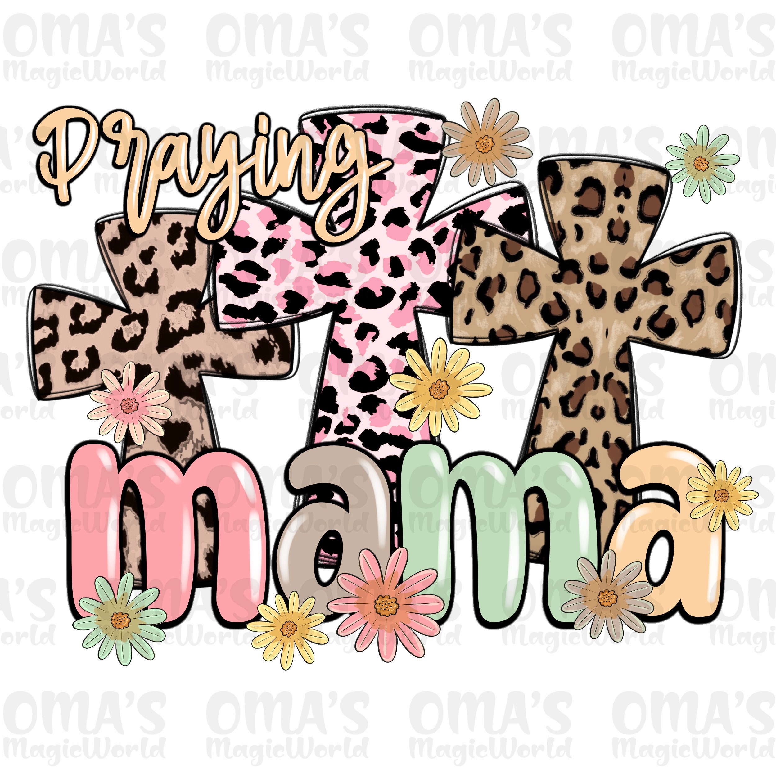Praying Mama Png Sublimation Design Download, Mother's Day Png, Mama ...