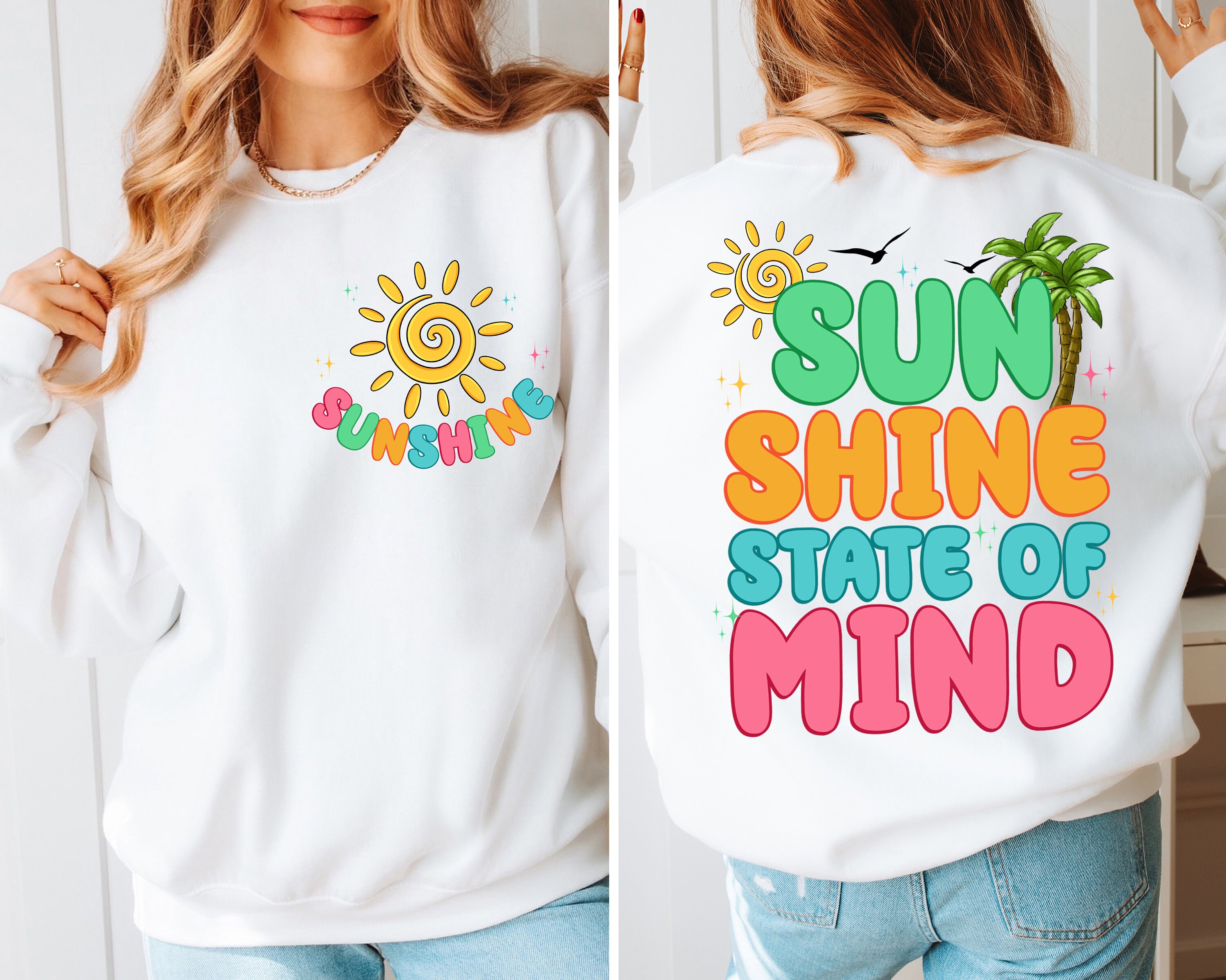 Sunshine State of Mind Png Sublimation Design Download, Hello Summer ...