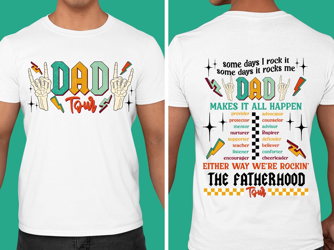 Dad Tour Png Sublimation Design Download, Happy Father's Day Png, Dad ...