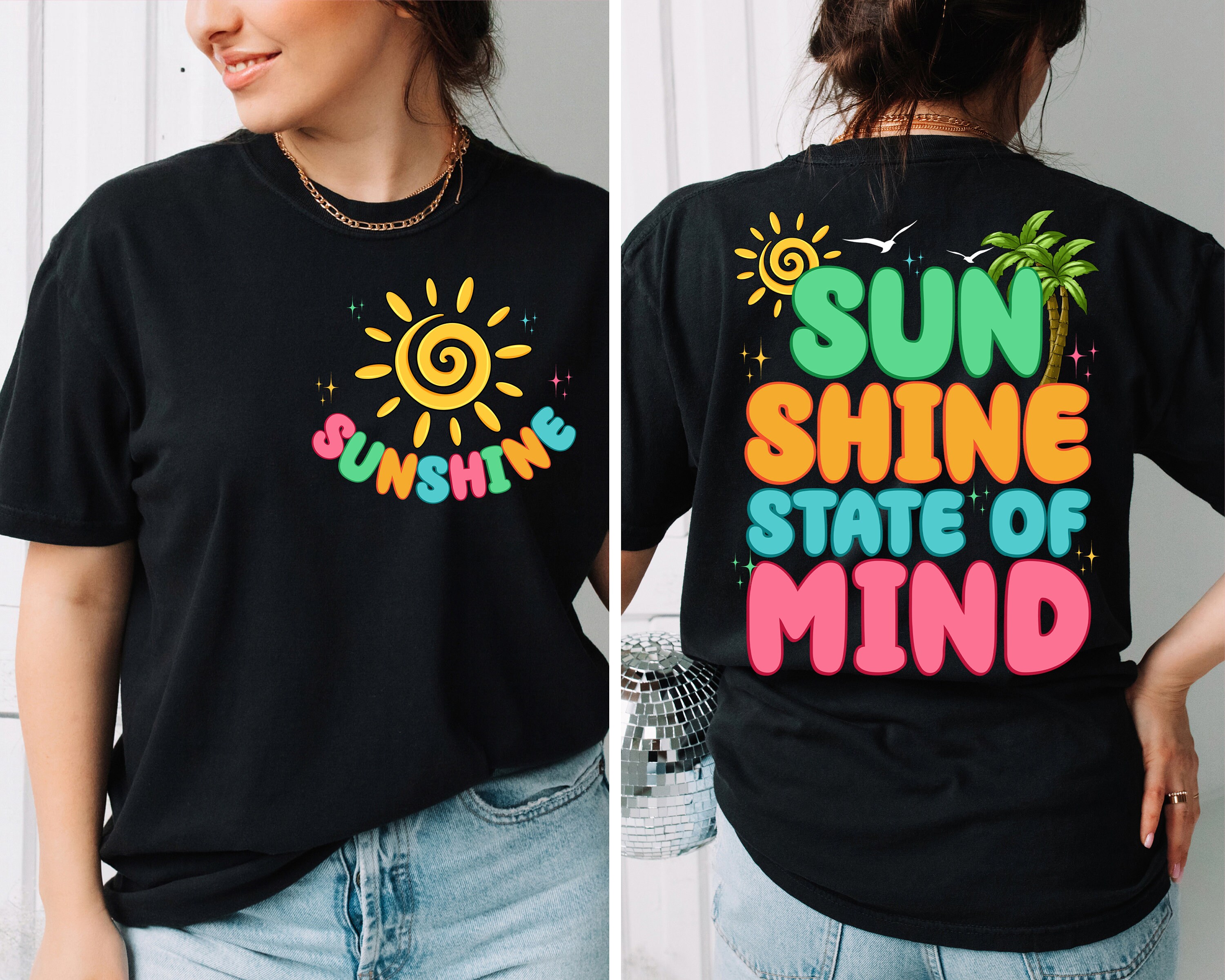 Sunshine State of Mind Png Sublimation Design Download, Hello Summer ...