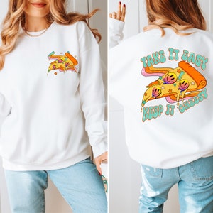Take It Easy Keep It Cheesy Png Sublimation Design Download, Groovy Png ...