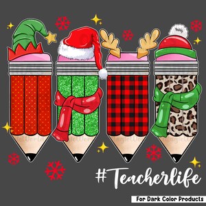 Christmas Teacher Life Png Sublimation Design Download, Teacher's Day ...
