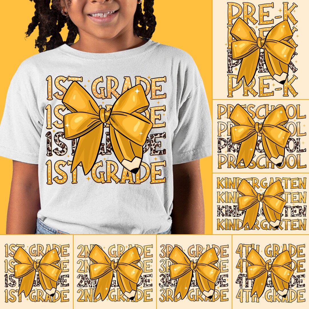 Grade Ribbon Bundle Png, Graduation 2024 Png, Back to School Png ...