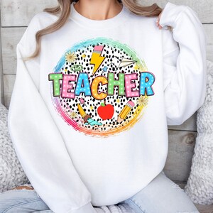 Teacher Dalmatian Png Sublimation Design Download, Back to School Png ...
