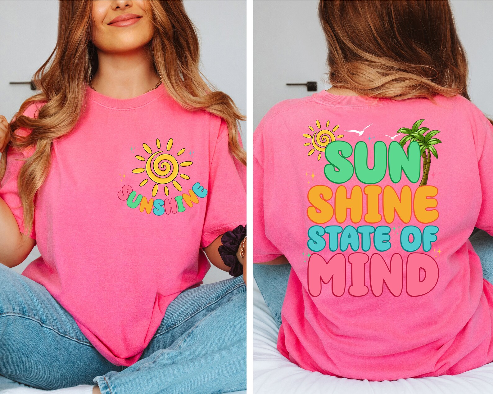 Sunshine State of Mind Png Sublimation Design Download, Hello Summer ...