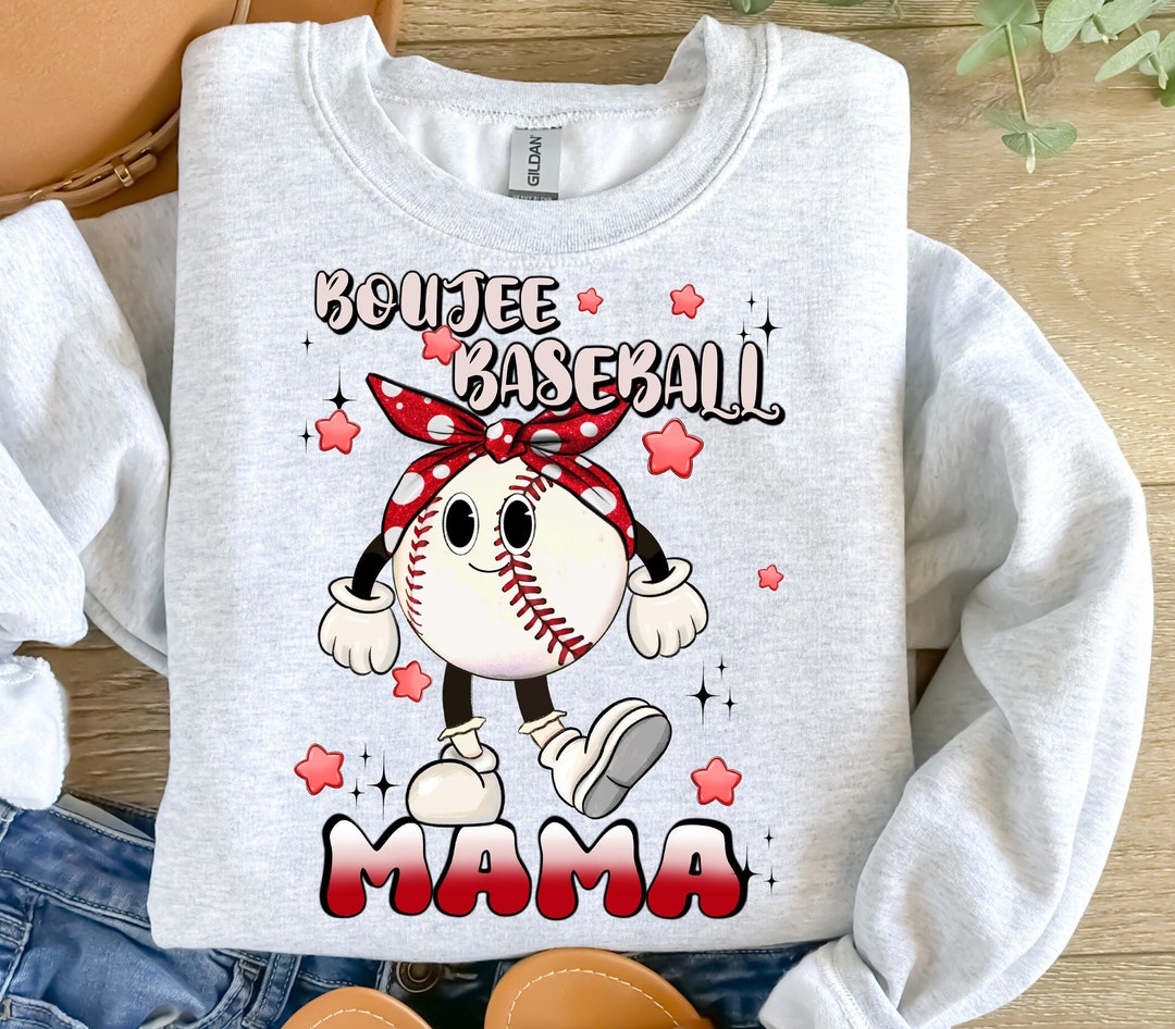 Boujee Baseball Mama Png Sublimation Design Download, Mother's Day Png ...