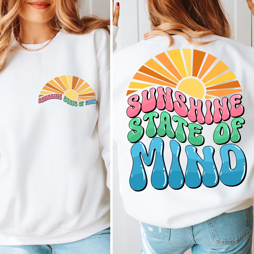 Sunshine State of Mind Png Sublimation Design Download,hello Summer Png ...