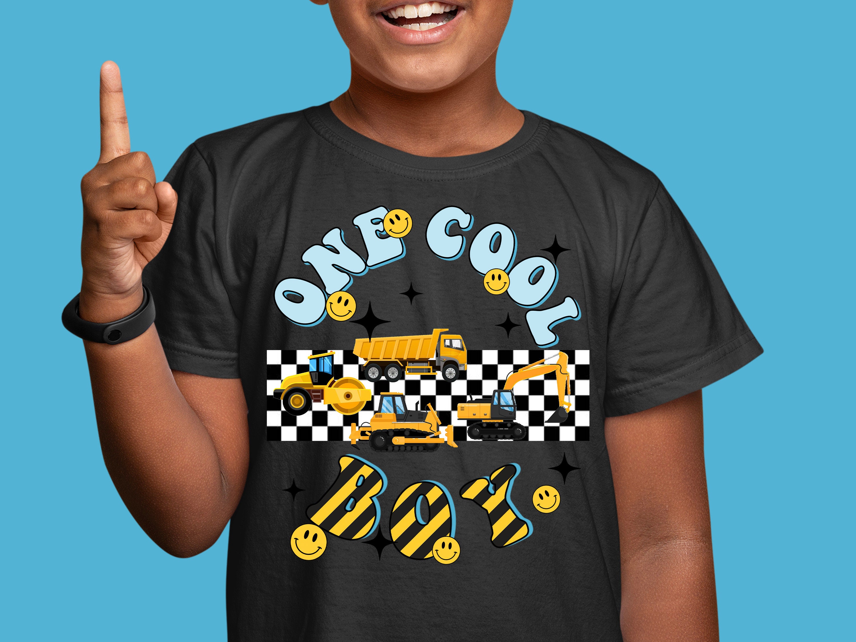 One Cool Boy Png Sublimation Design Download, Birthday Png, Birthday ...