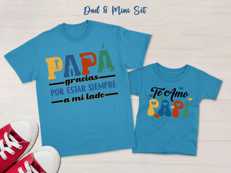 El Dia Del Padre Father and Kid Png Sublimation Design Download ...