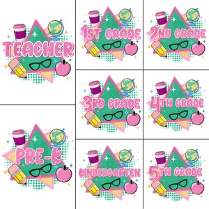 Vintage School Bundle Png, Back to School Png, School Png, School Vibes ...