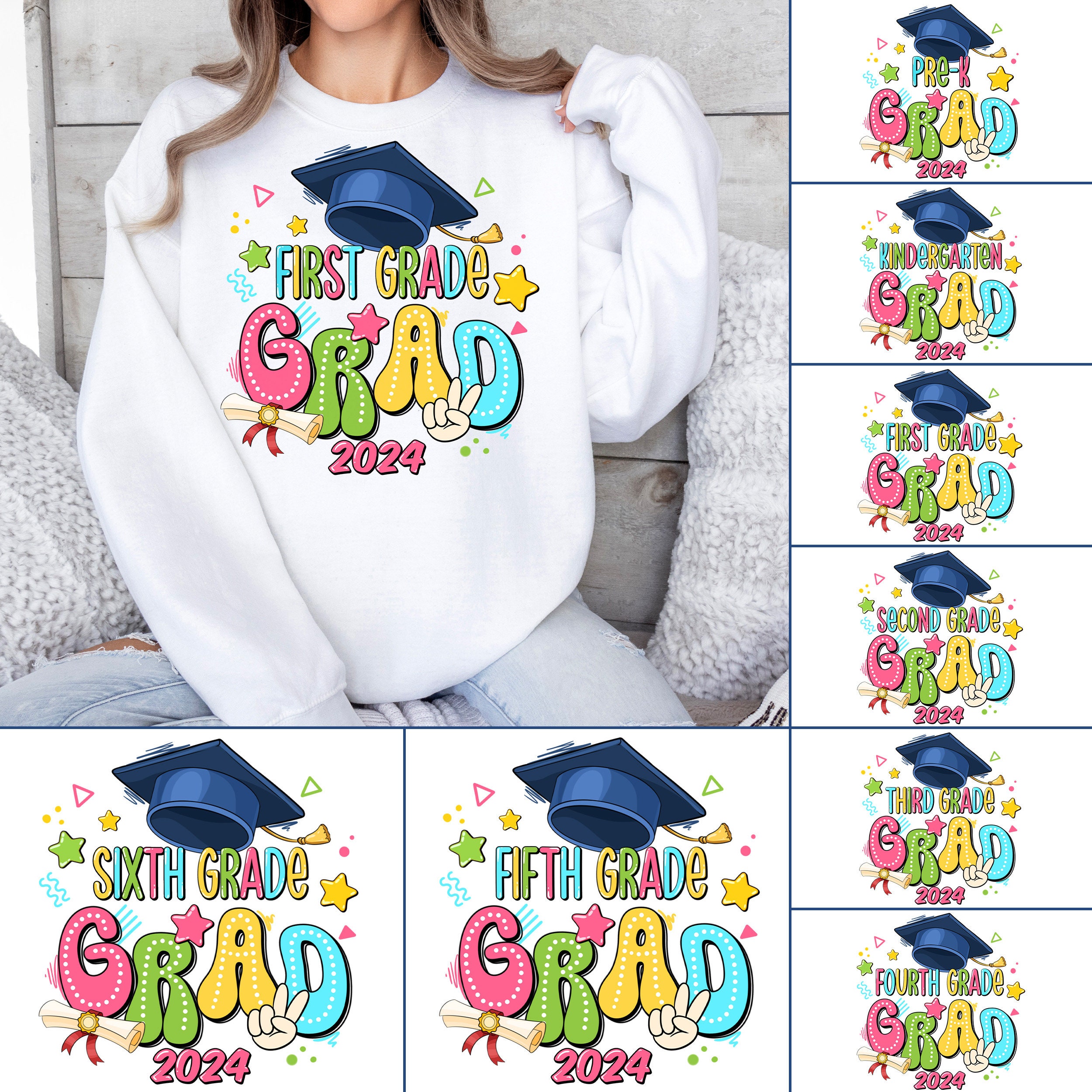 2024 Graduation Last Day of the School Bundle Png, Back to School Png ...