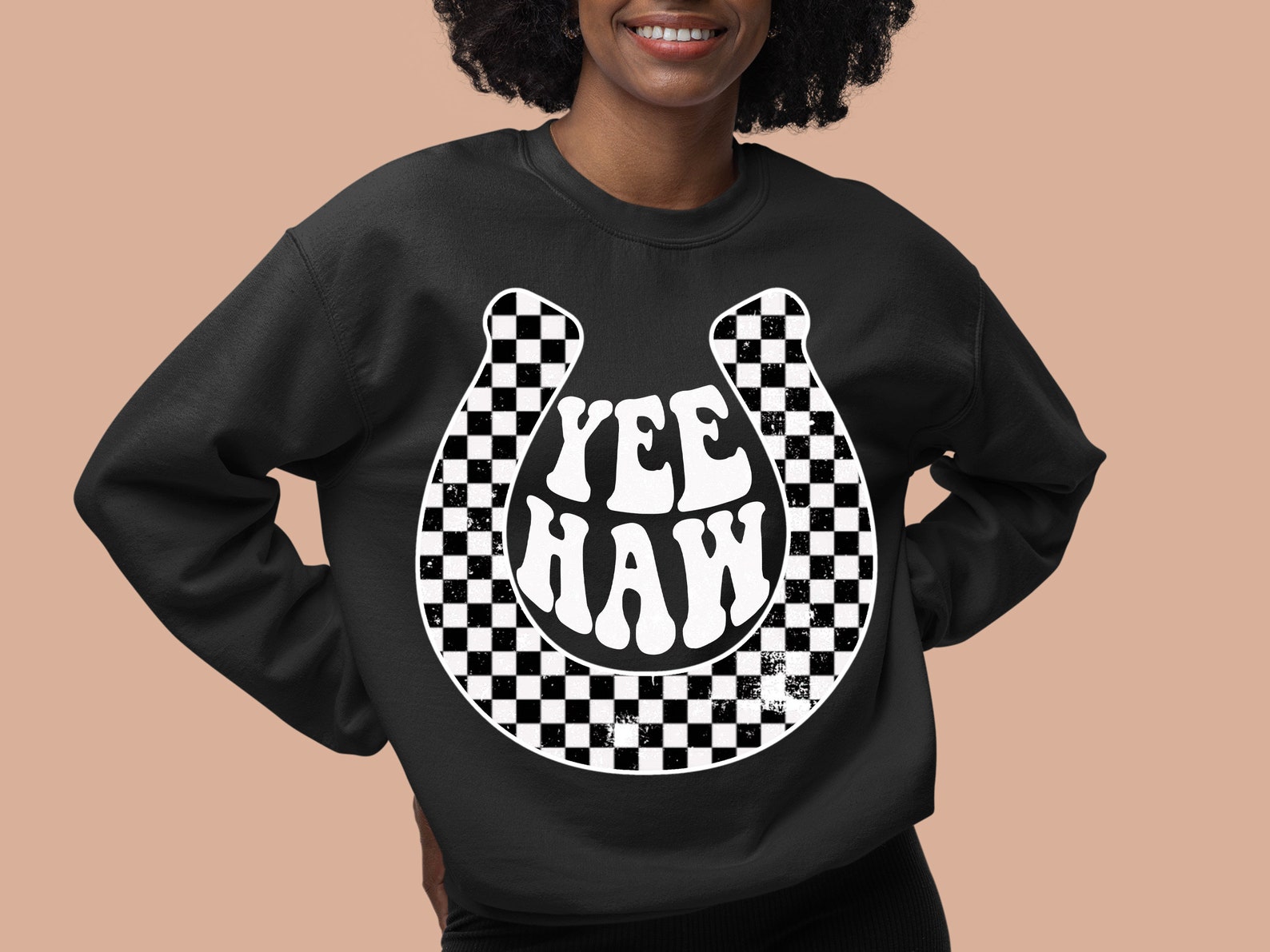 Yeehaw Horseshoe Png Sublimation Design Download, Cowboy Png, Western ...