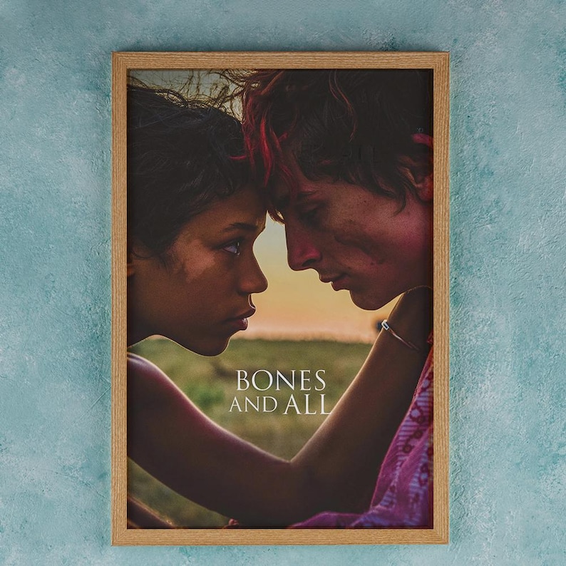 Bones and All Movie Poster Wall Art Decor Rome Decor Film Poster ...