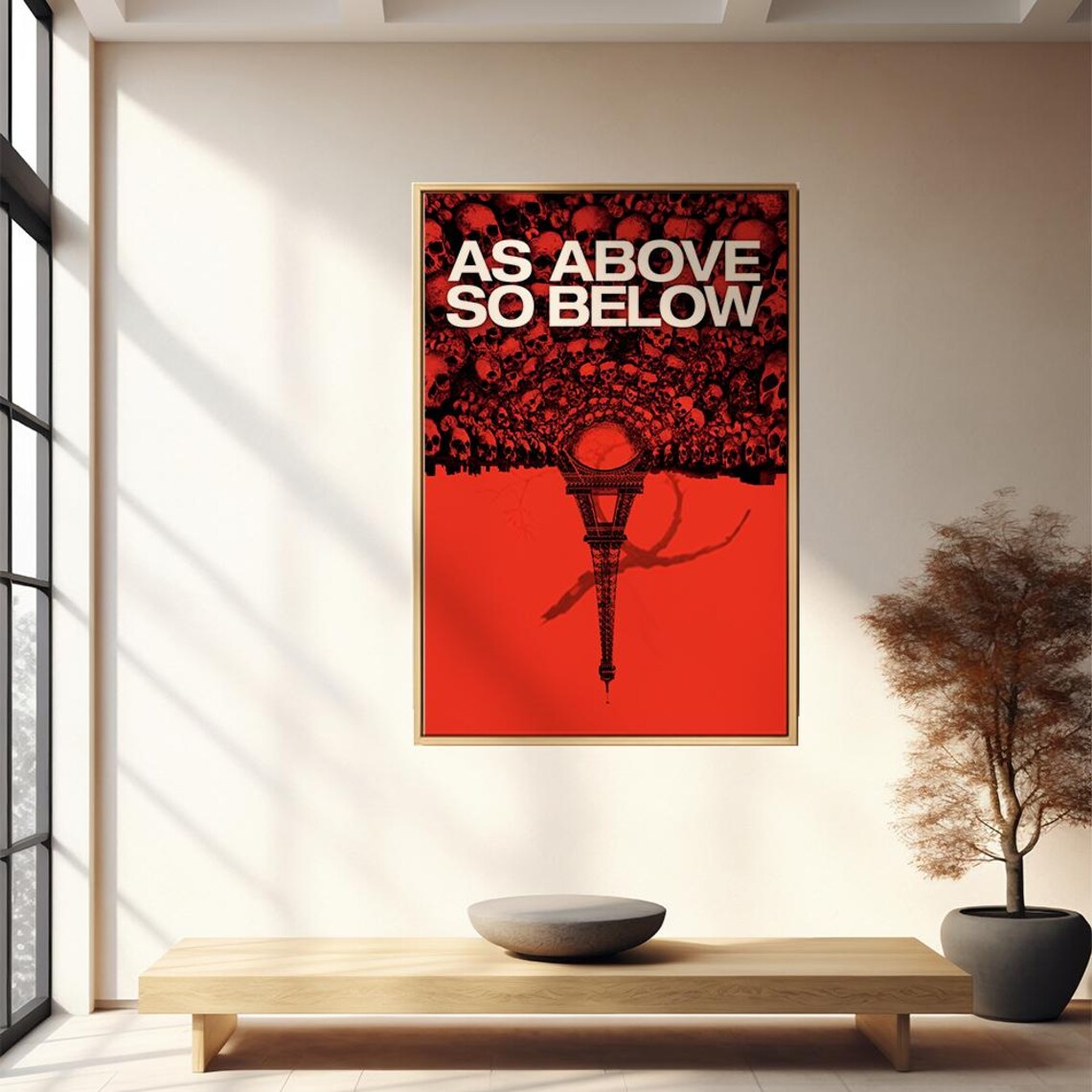 As Above, so Below Movie Poster Wall Art Decor Rome Decor Film Poster ...