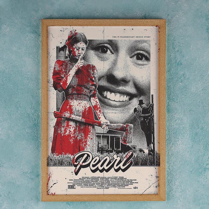 Pearl Movie Poster Wall Art Decor Room Decor Film Poster Collectibles ...