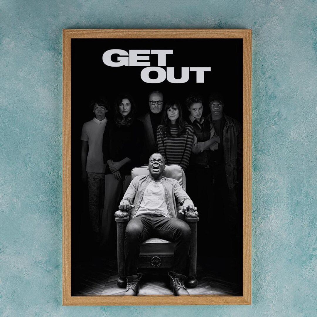 Get Out Movie Poster Wall Art Decor Rome Decor Film Poster Collectibles ...