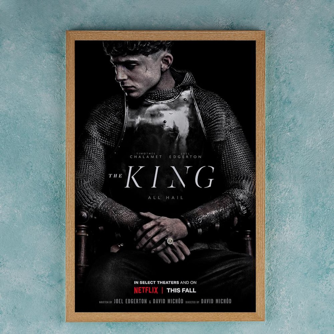 The King Movie Poster Wall Art Decor Rome Decor Film Poster ...