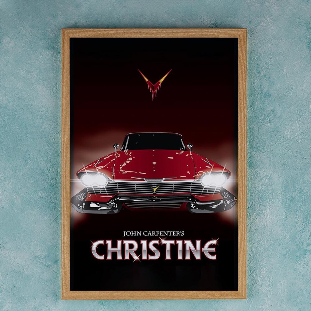 Christine Movie Poster Wall Art Decor Rome Decor Film Poster ...