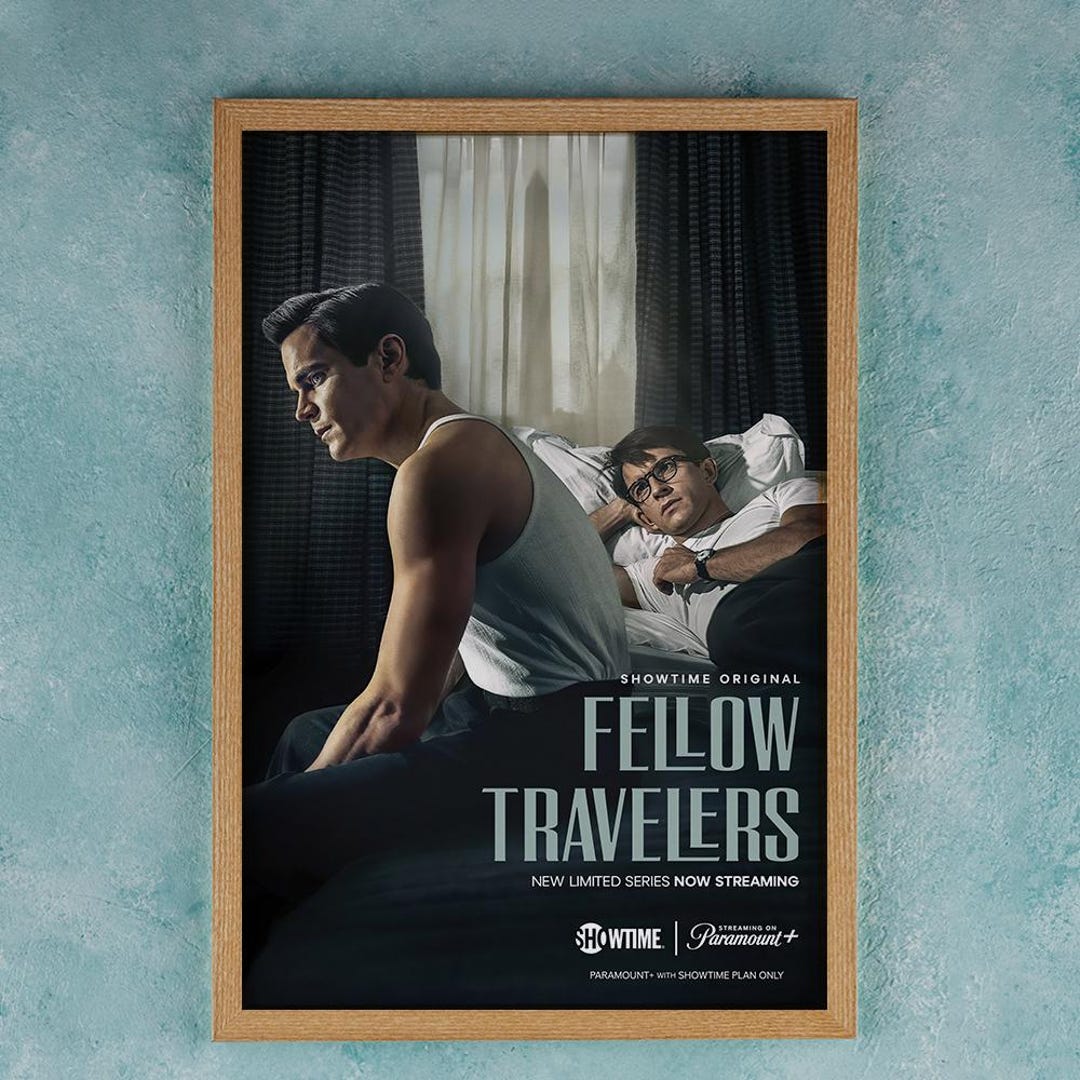 Fellow Travelers 2023 Movie Poster Wall Art Decor Rome Decor Film ...