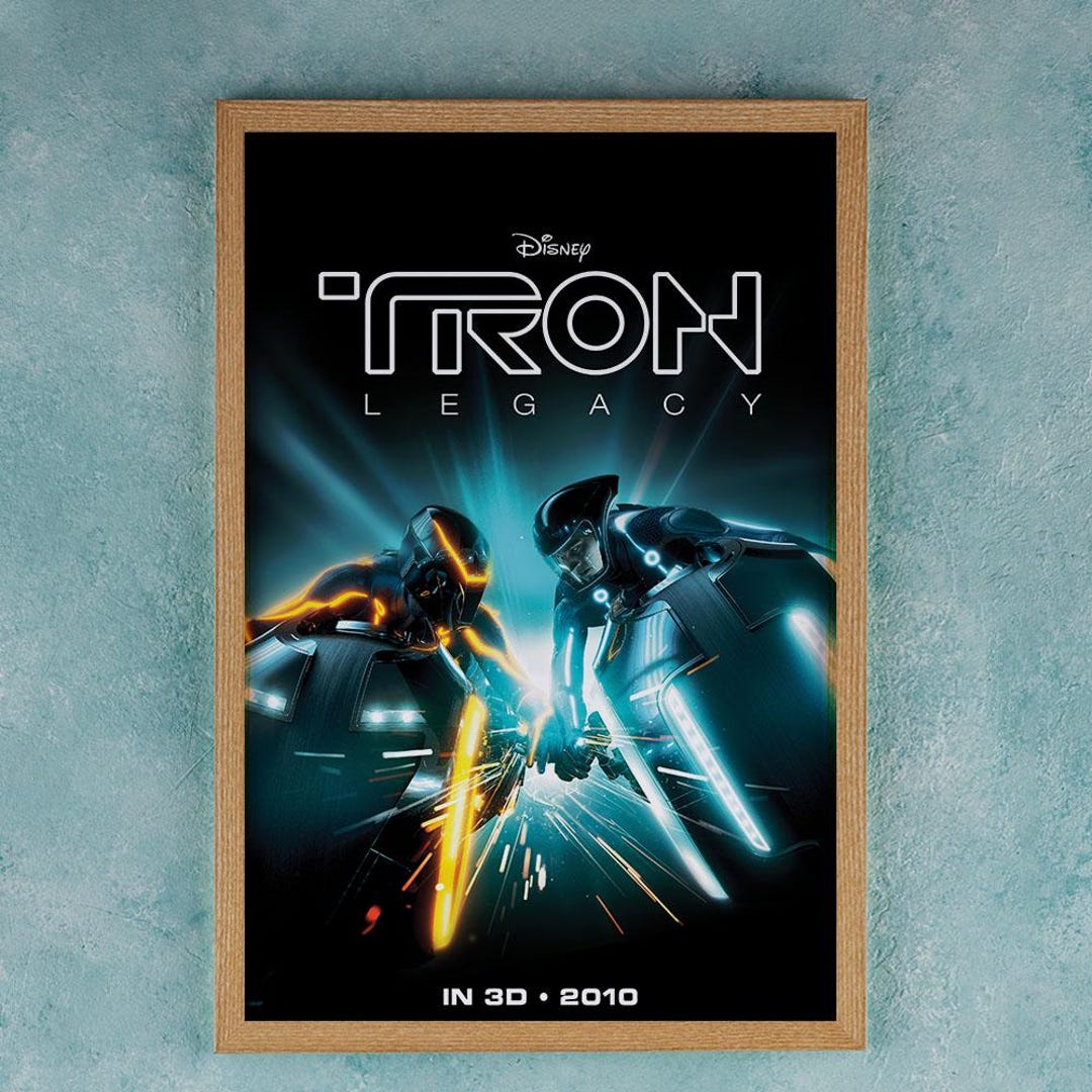Tron Legacy Movie Poster Wall Art Decor Room Decor Film Poster ...