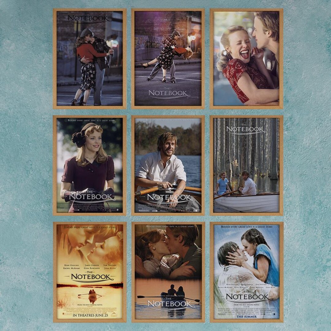 The Notebook 2004 Movie Poster Wall Art Decor Room Decor Film Poster ...
