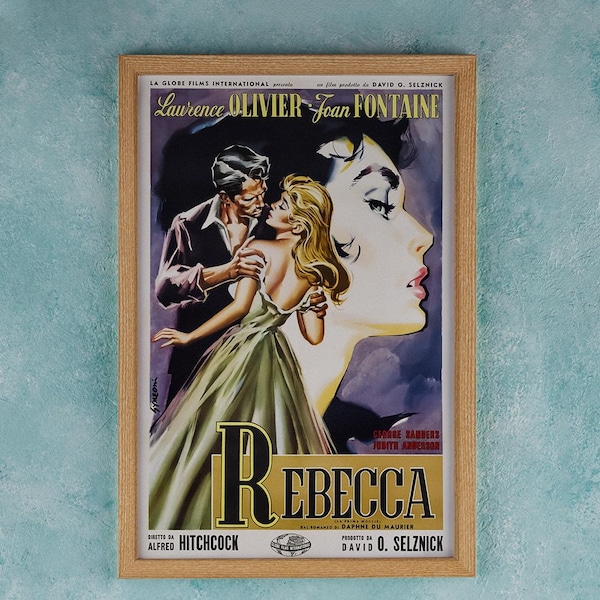 Film Posters Rebecca - Etsy UK