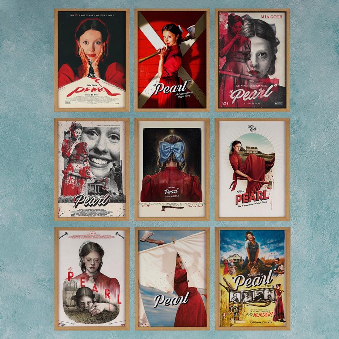 Pearl Movie Poster Wall Art Decor Rome Decor Film Poster Collectibles ...