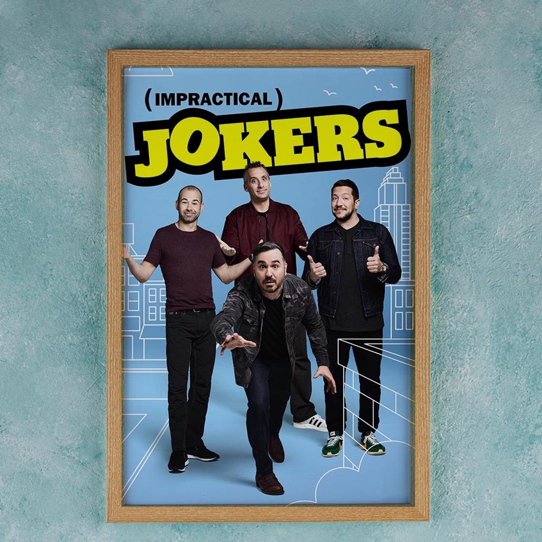 Impractical Jokers Movie Poster Wall Art Decor Rome Decor Film Poster ...
